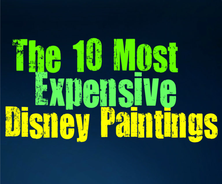 10 Most Expensive and Extravagant Disney Paintings and Artwork ...
